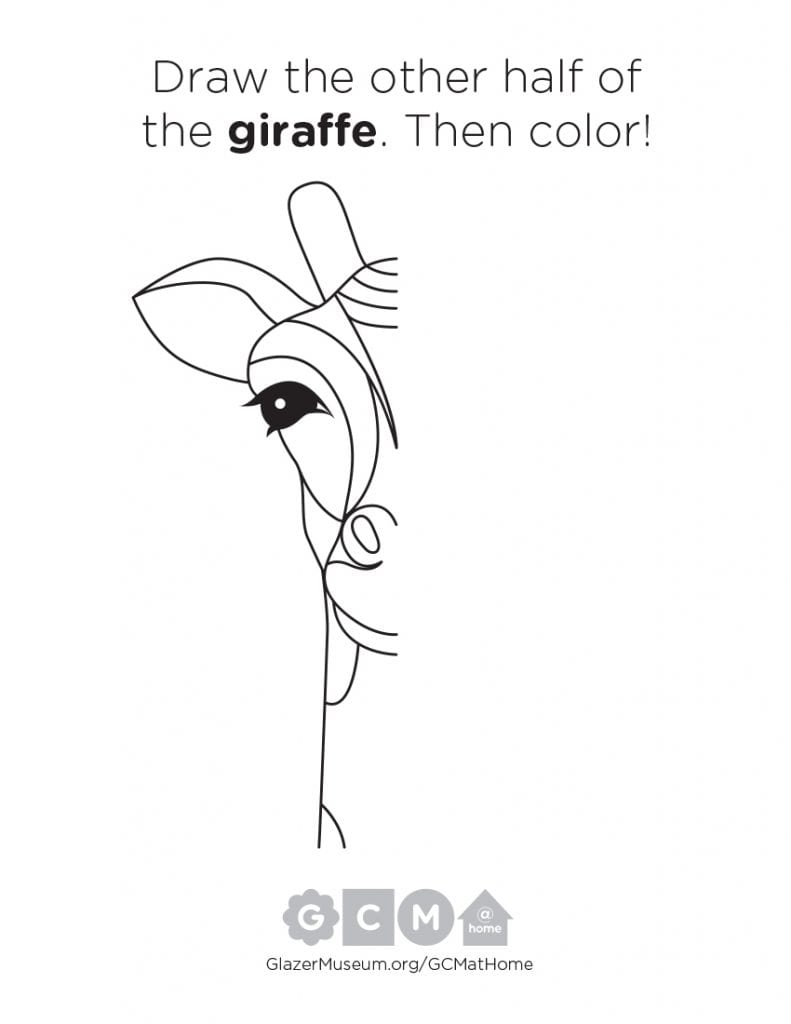 5 Fun Giraffe Facts & Giraffe Activity Sheet | Glazer Children's Museum